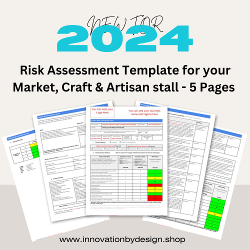 Traders & Stallholders Risk Assessment Template | Innovation by Design ...